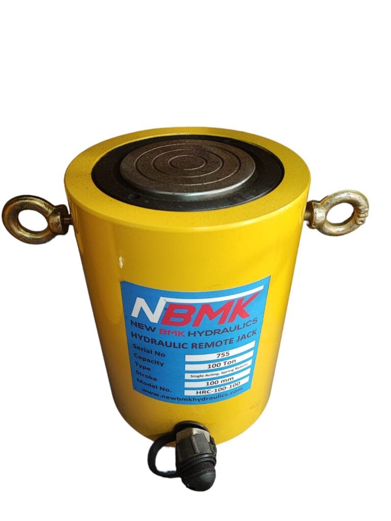 VABER REMOTE JACK 100 TON 100 MM STROKE - New BMK Hydraulics VABER ...